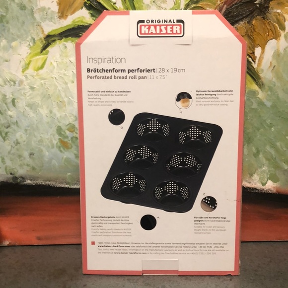 Original Kaiser | Kitchen | Original Kaiser Perforated Bread Roll Pan ...